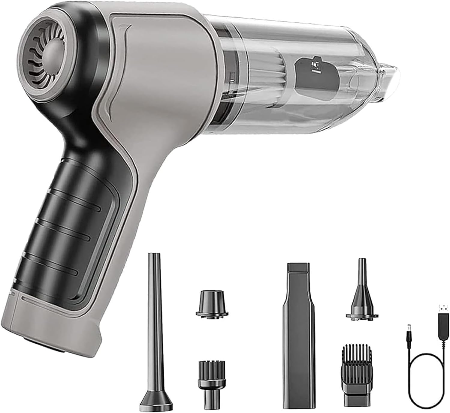 Ezvac Pro Handheld Vacuum, 12000pa Powerful Suction Wireless Handheld ...
