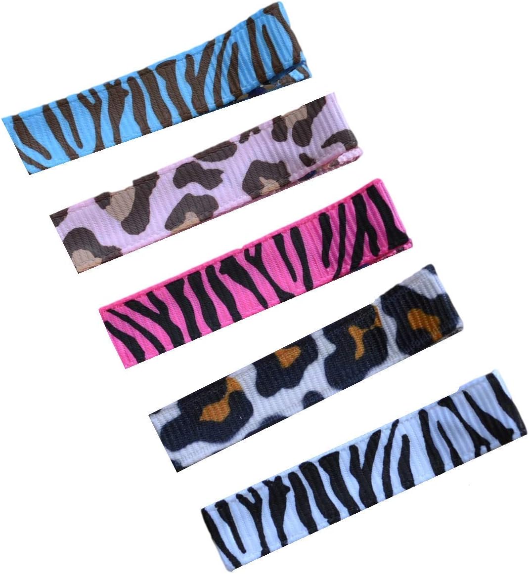 Amazon.com: Zebra Print Hair Clip Set (1 3/4" alligator clip (All ages ...