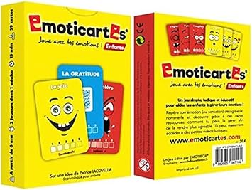 Jeu des émotions pour Les Comprendre - Cartes Jeu Emotions Enfant ...