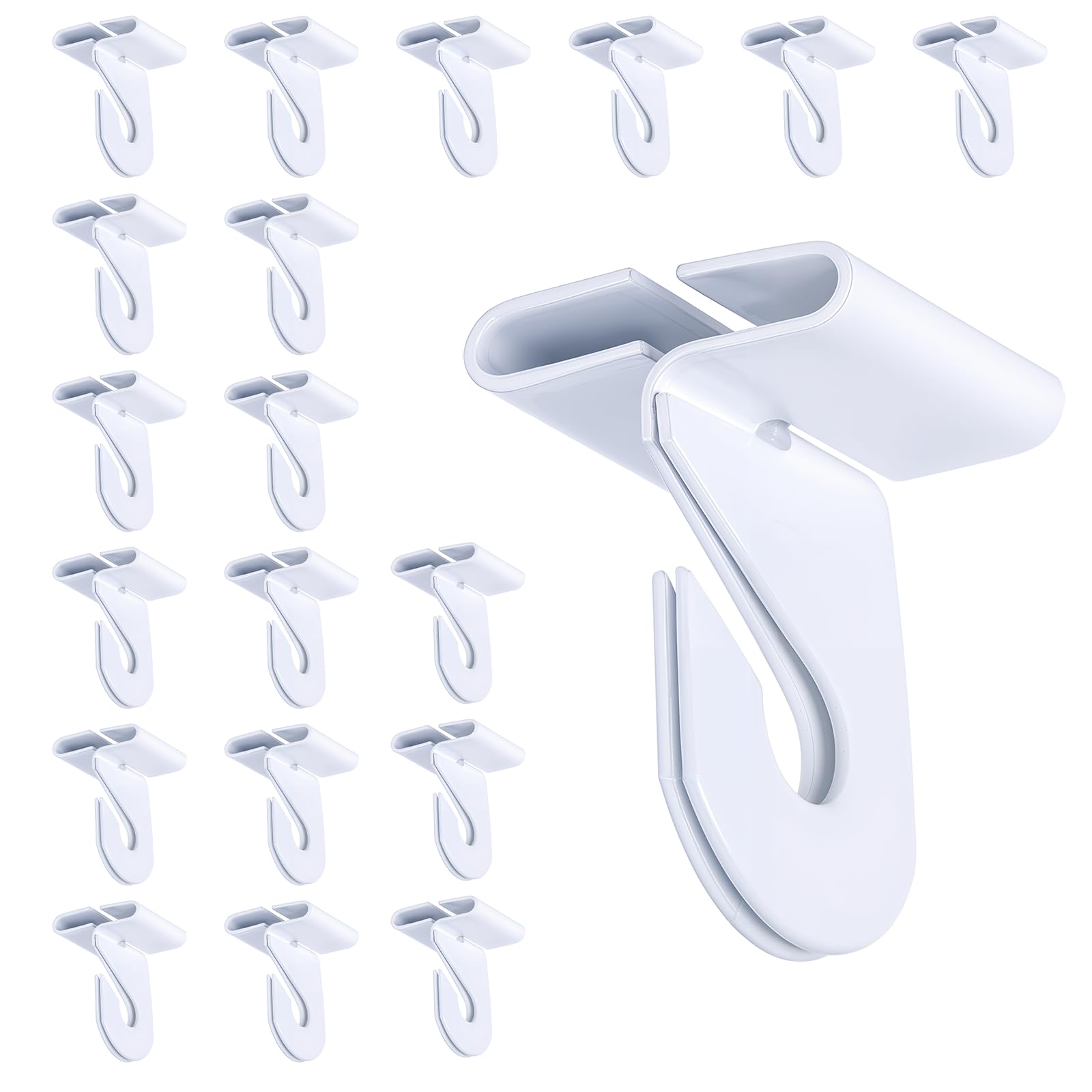 10 Pairs Drop Ceiling Hooks for Hanging, Suspended Track Ceiling ...