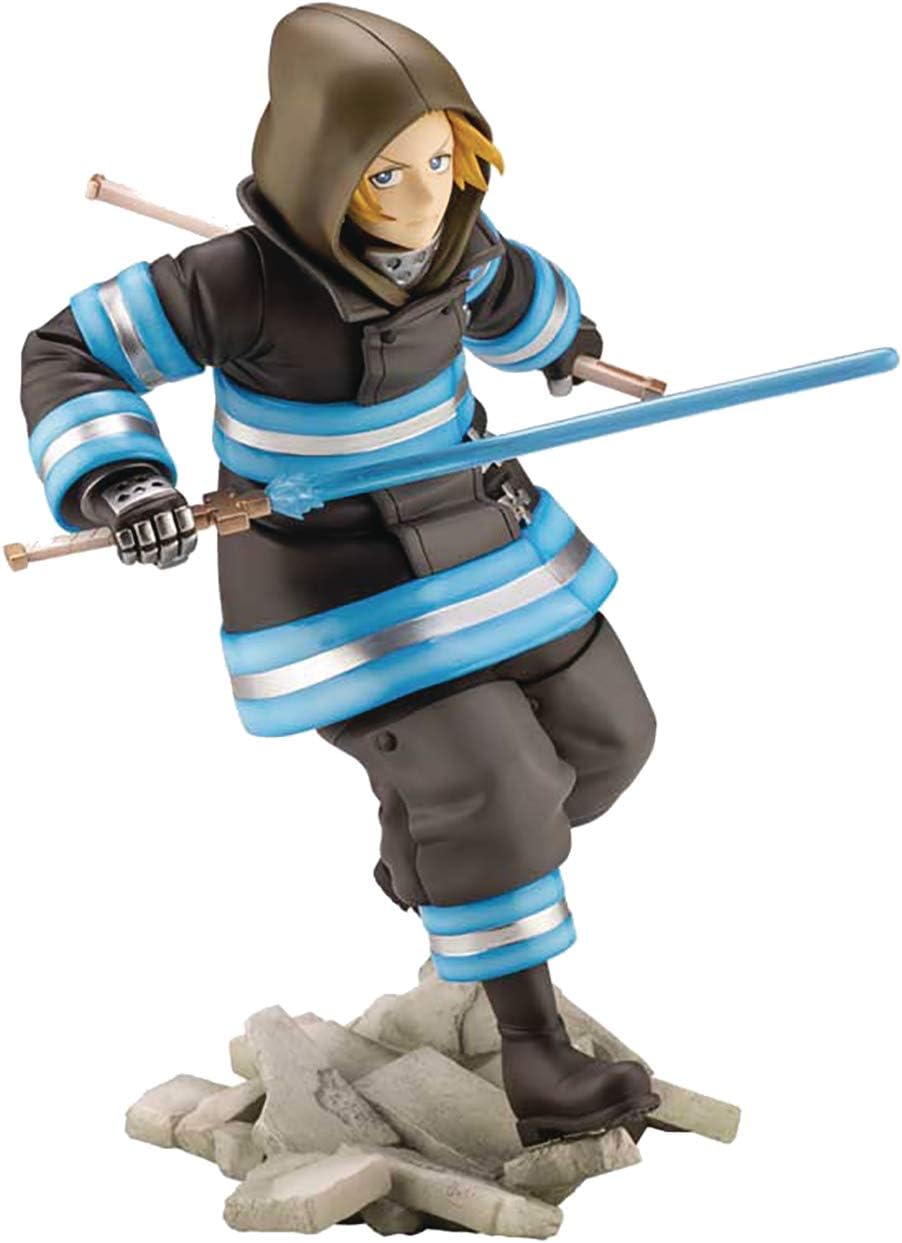 Amazon.com: Kotobukiya Fire Force: Arthur Boyle ArtFX J Statue : Toys ...