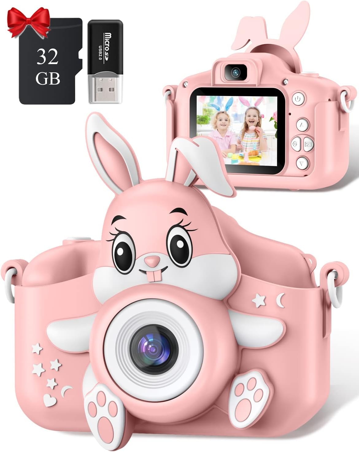 Amazon.com: GREENKINDER Kids Camera, Toddler Digital Camera for Ages 3 ...