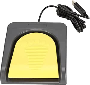 Computer Foot Switch, PC Foot Pedal, USB Gaming Foot Pedal, Mechanical ...