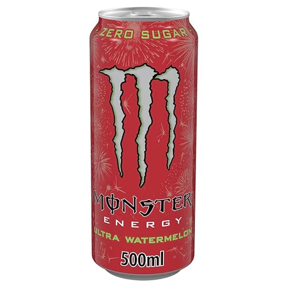 Monster Energy® Ultra Watermelon Carbonated Energy Drink | L-Carnitine ...
