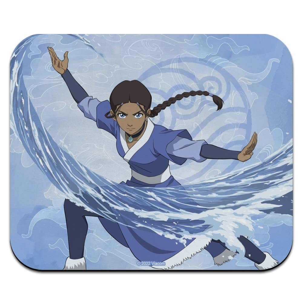 Amazon.com : Avatar The Last Airbender Katara Low Profile Thin Mouse ...