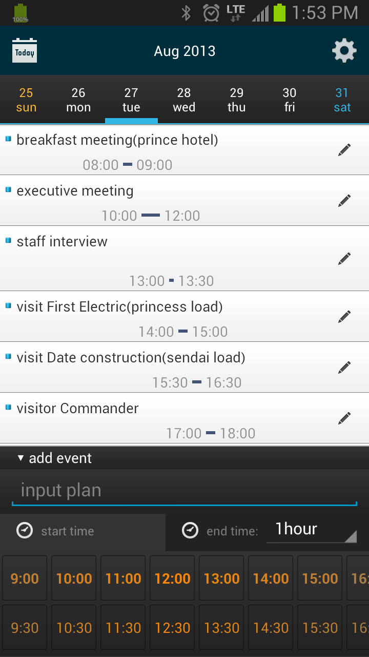 Fast Scheduler - App on Amazon Appstore