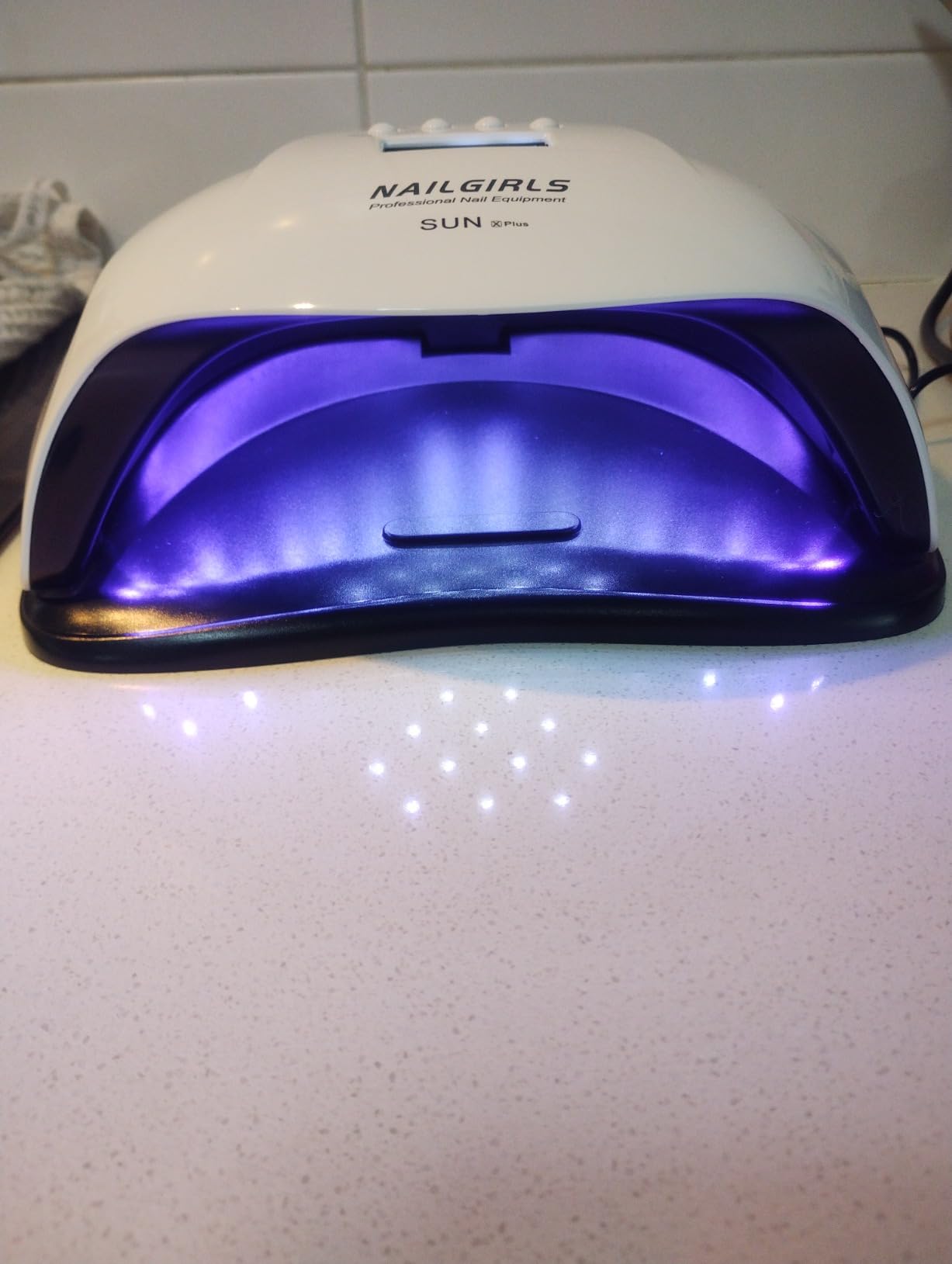 UV LED Nail Lamp, NAILGIRLS 168W Fast UV Light for Nails Gel Polish ...