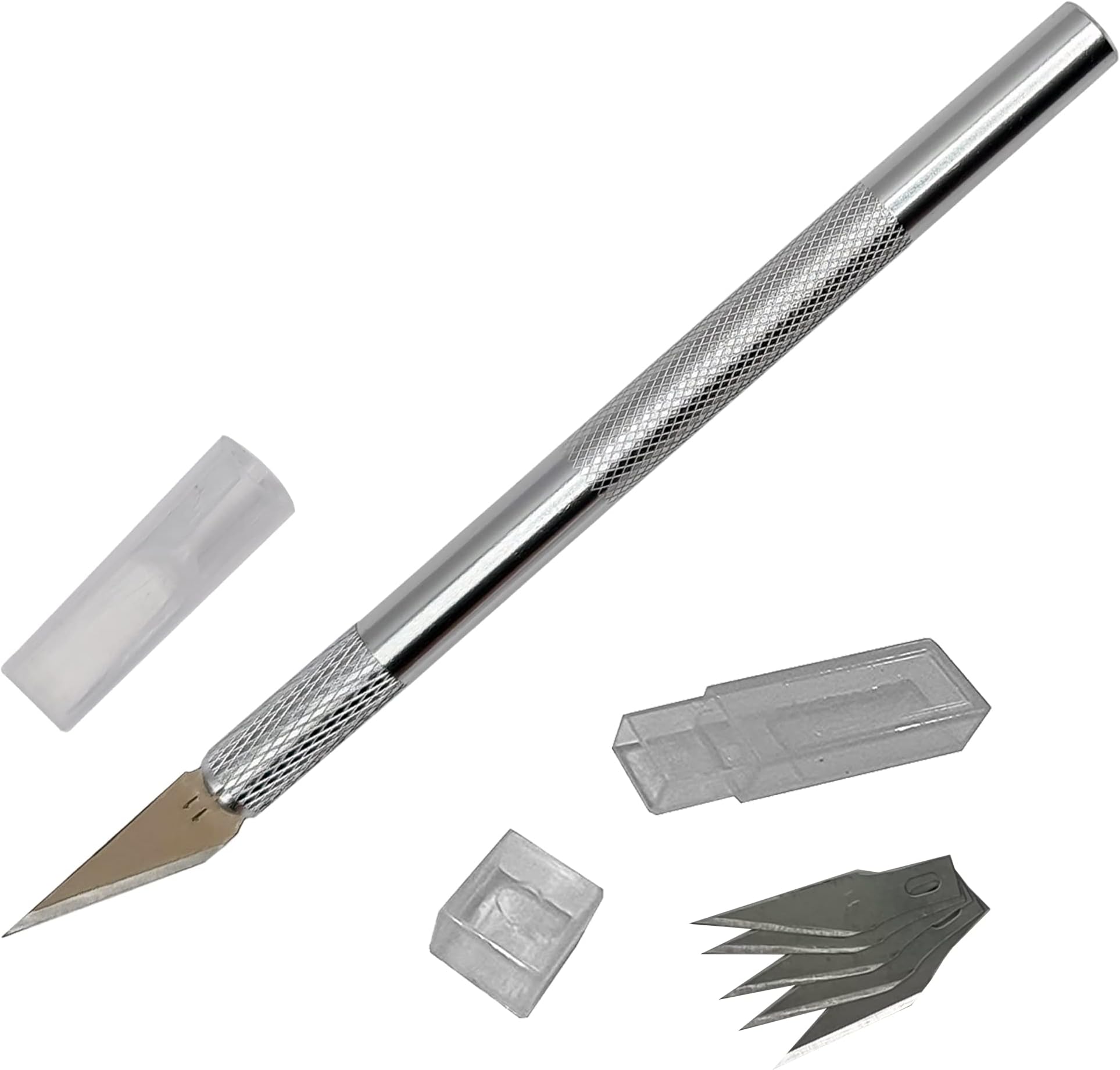 Modelcraft PKN3305/S Precision Craft Knife Set , Silver , 16 Piece ...