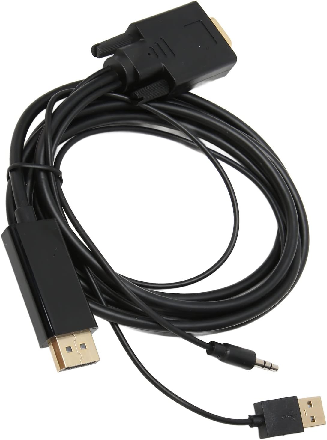 Amazon.com: Video Adapter Cable, VGA to DP Adapter Cable Plug and Play ...