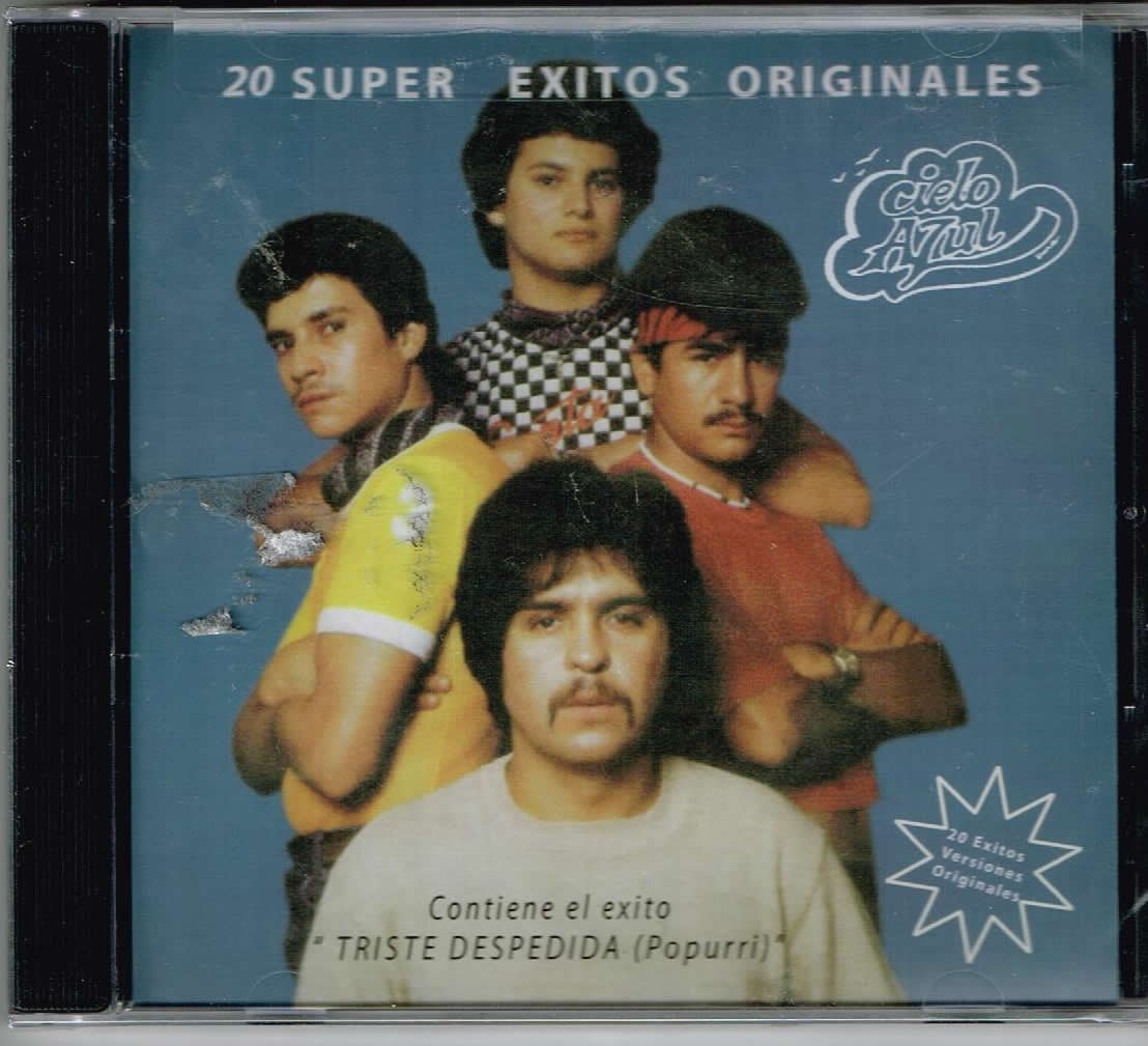 CIELO AZUL - CIELO AZUL 20 SUPER EXITOS ORIGINALES TRISTE DESPEDIDA ...
