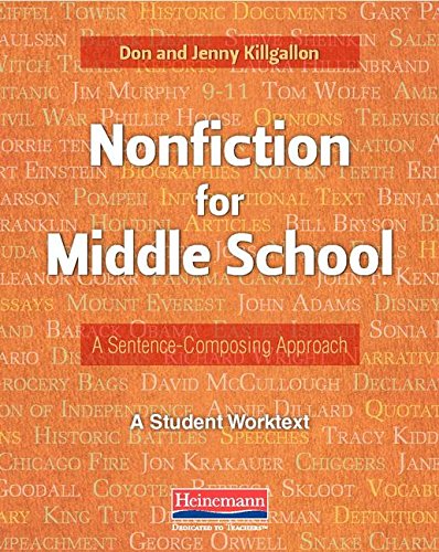 Amazon.com: Nonfiction for Middle School: A Sentence-Composing Approach ...