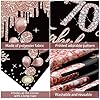 Amazon.com: 70th Birthday Decorations 70 & Fabulous Birthday Banner for Women, Rose Gold 70 ...