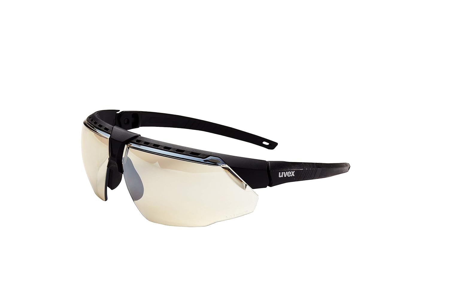 Uvex by Honeywell Avatar Safety Glasses, Black Frame with SCT-Reflect ...