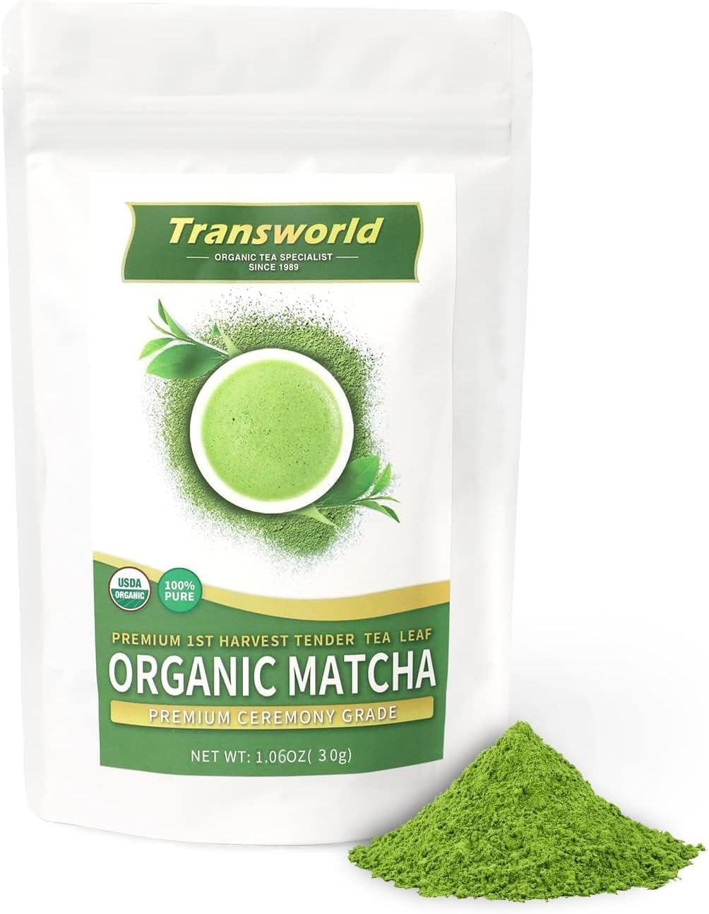 Amazon.com: Sun Bay Organics Matcha Green Tea Gold Premium Powder ...