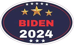 Joe Biden 2024 Oval Stickers for Pride President Biden Vote Election ...