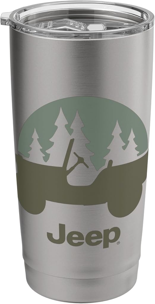 Amazon.com | Jeep Willys Wilderness Stainless Steel Insulated Tumbler ...