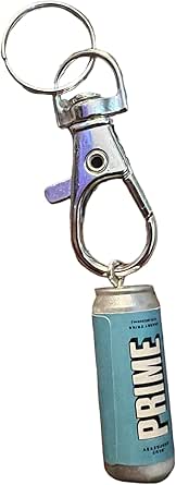 Amazon.com: Prime Resin 3D Drink Keychain Bottle (Blue) : Home & Kitchen