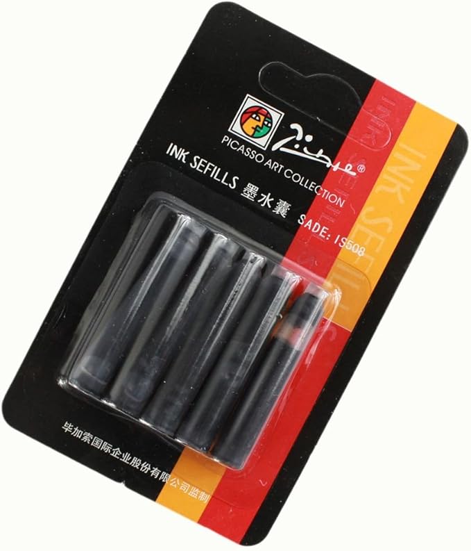 Amazon.com : Gullor 25 PCS Picasso International Size Pen Ink Cartridge ...