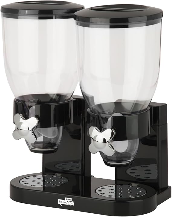 ZevrO KCH-06121/GAT200 Indispensable Dry Food Dispenser, Dual Control ...