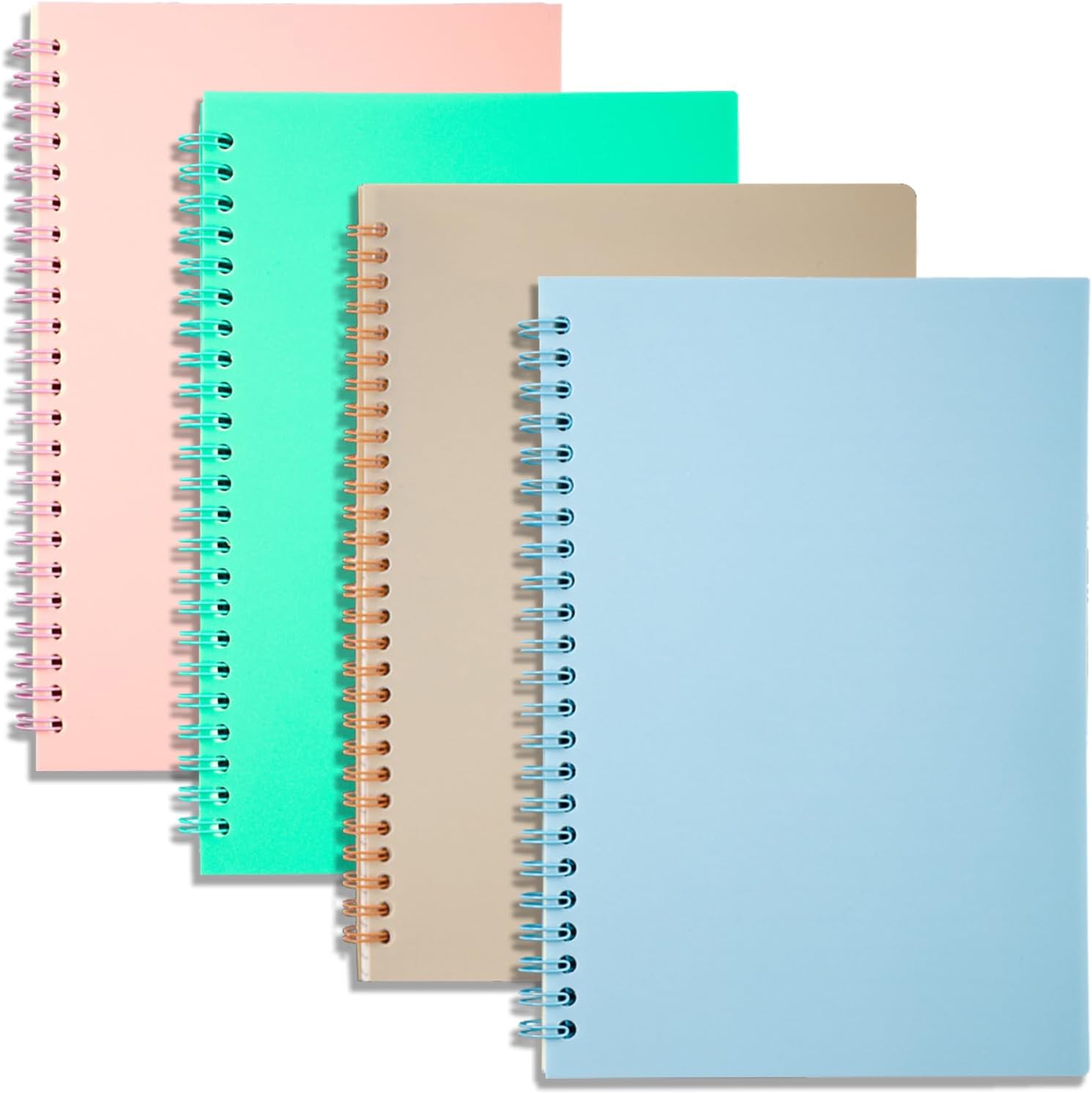 A4 Jotta Wiro Bound Ruled Notebooks Assorted Pastel Colours - Pack Of 3 ...