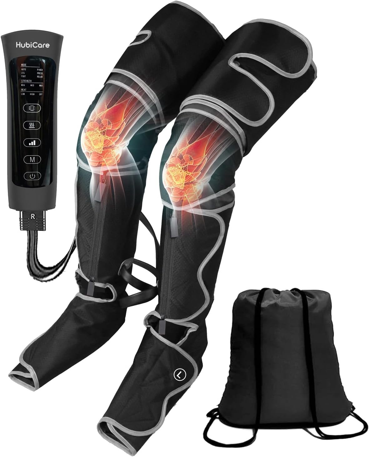 Amazon.com: HubiCare Leg Massager Air Compression Leg Massager with ...