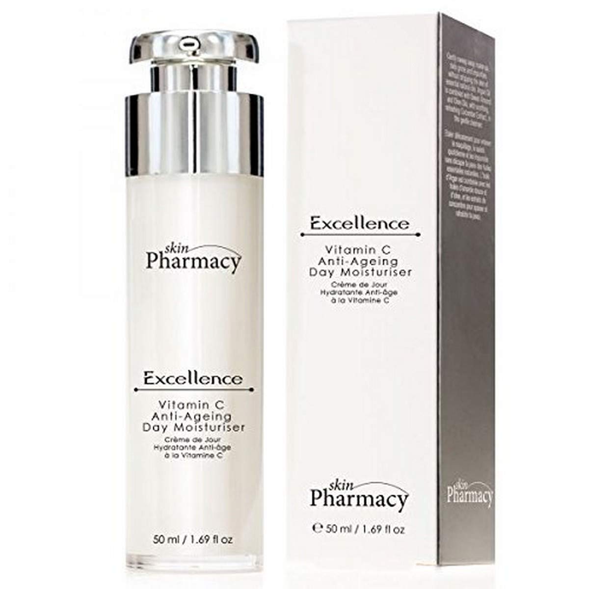 Amazon.com: Skin Pharmacy Excellence Vitamin C Anti-Aging Day Moisturizer