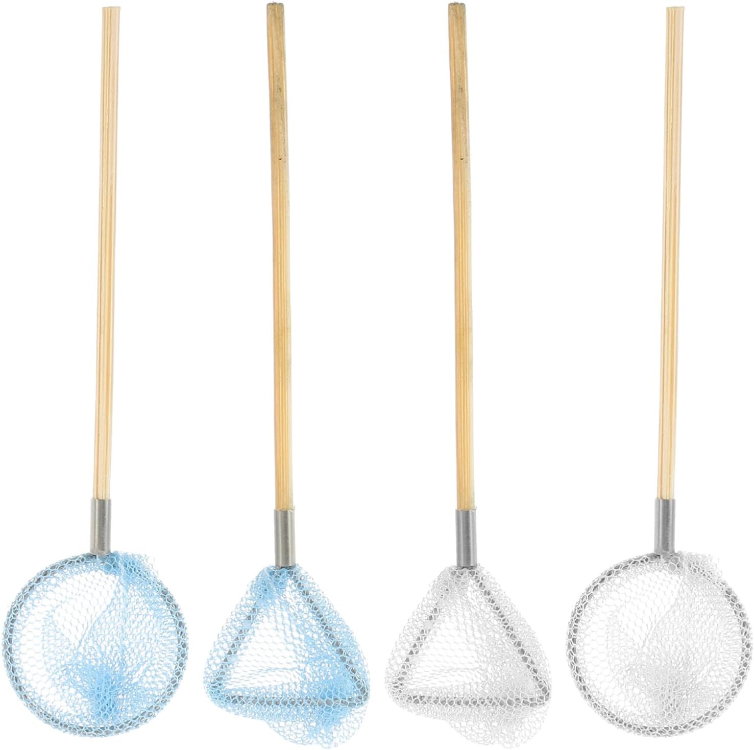 Amazon.com: Homoyoyo 4pcs Miniature Fishing Net, Butterfly Nets Insectd ...