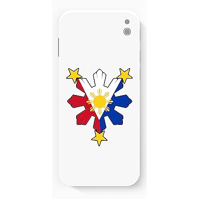 Filipino Pride Star Sun Flag Sticker - Self Adhesive Philippines | Ubuy