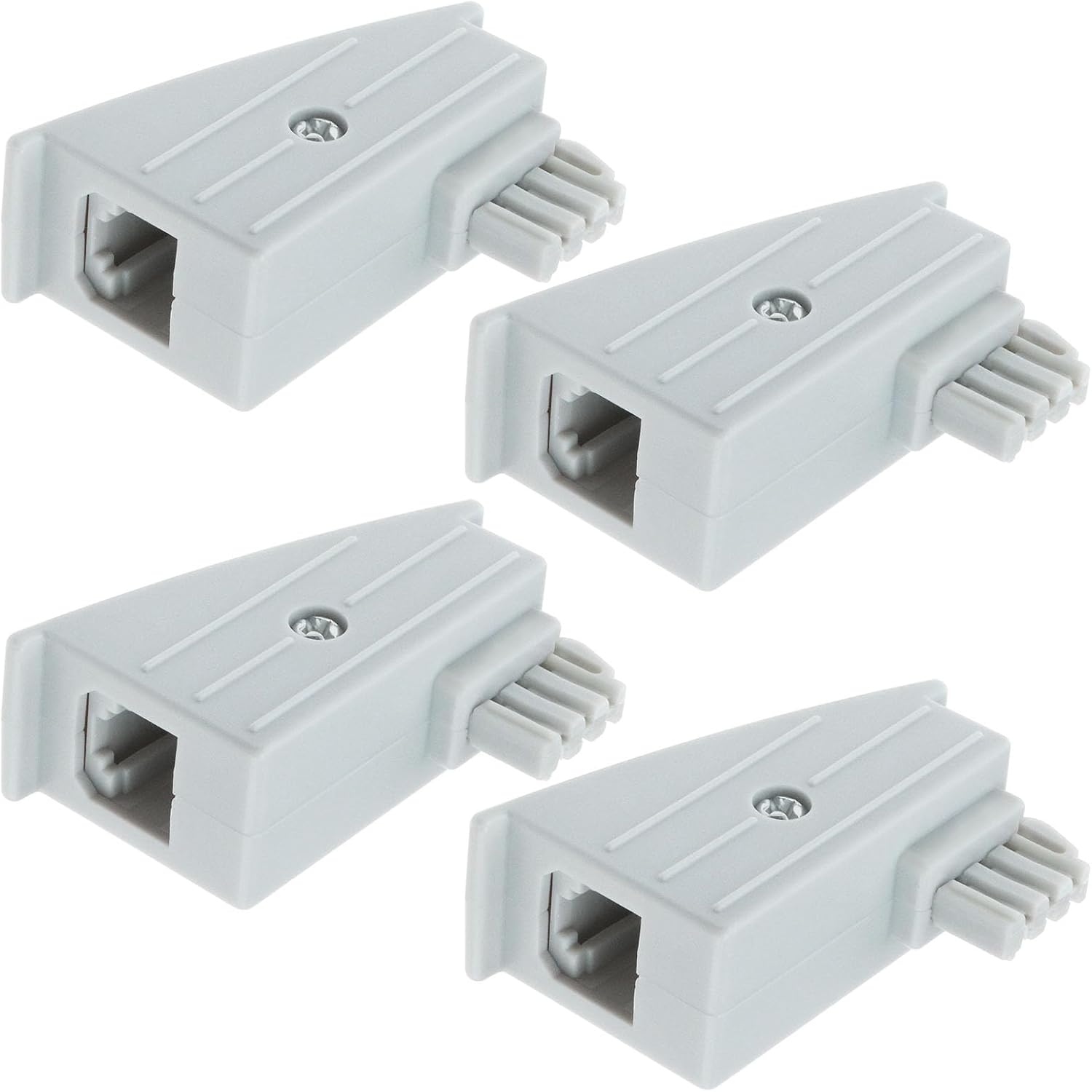 Amazon.com: ECSiNG 4pcs TAE Adapter TAE-F Adapter Plug TAE-F Male to ...