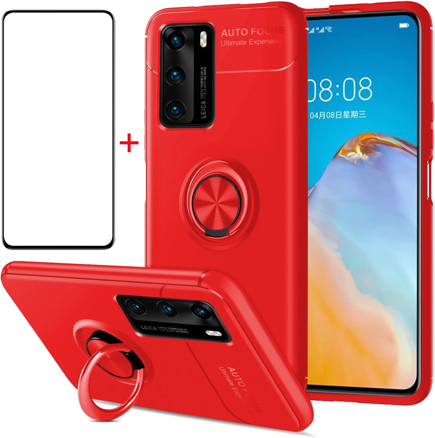 Amazon.com: AKABEILA for Huawei P50 Pro Case Screen Protector ...