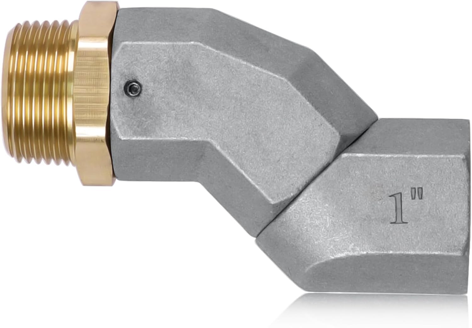 Amazon.com: 1" NPT Swivel, 360° Fuel Hose Connector, Multi-Plane ...