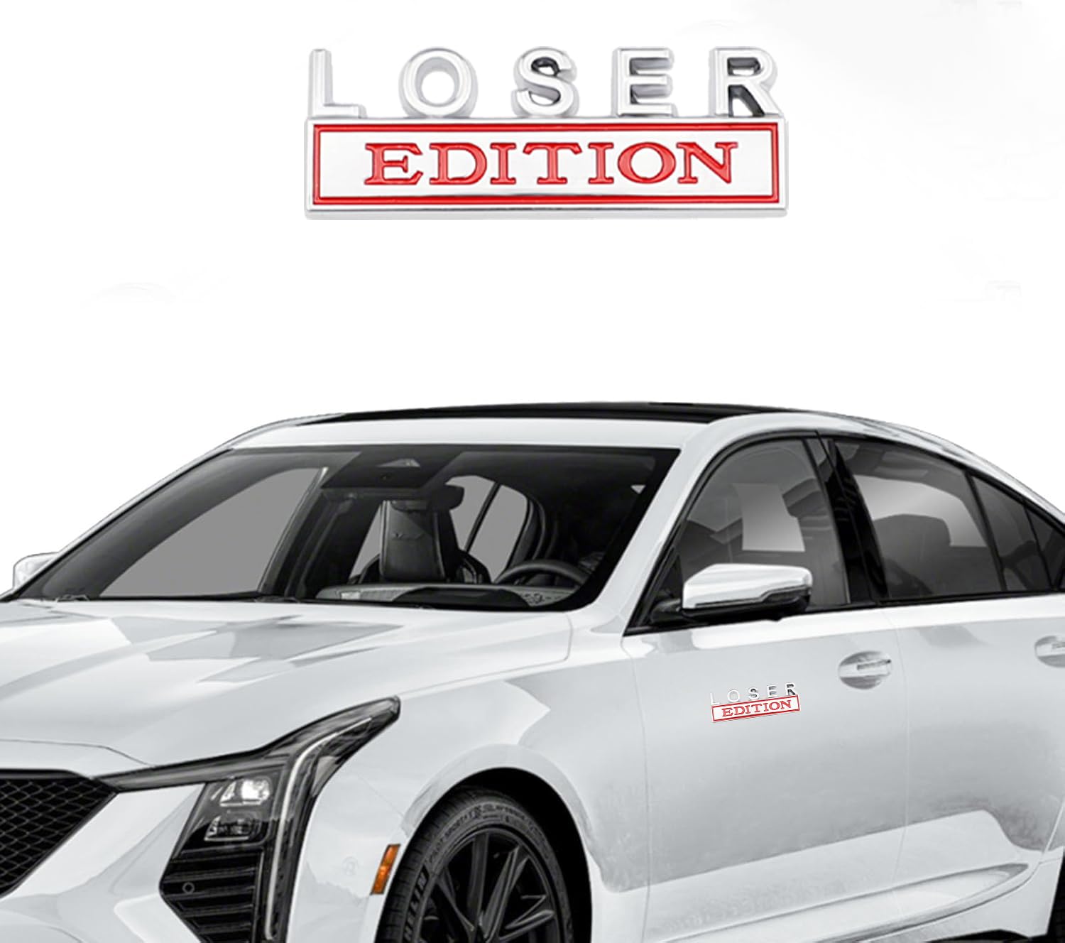 Snapklik.com : Loser Edition Emblem Car Side Rear Front Hood Trunk Door ...
