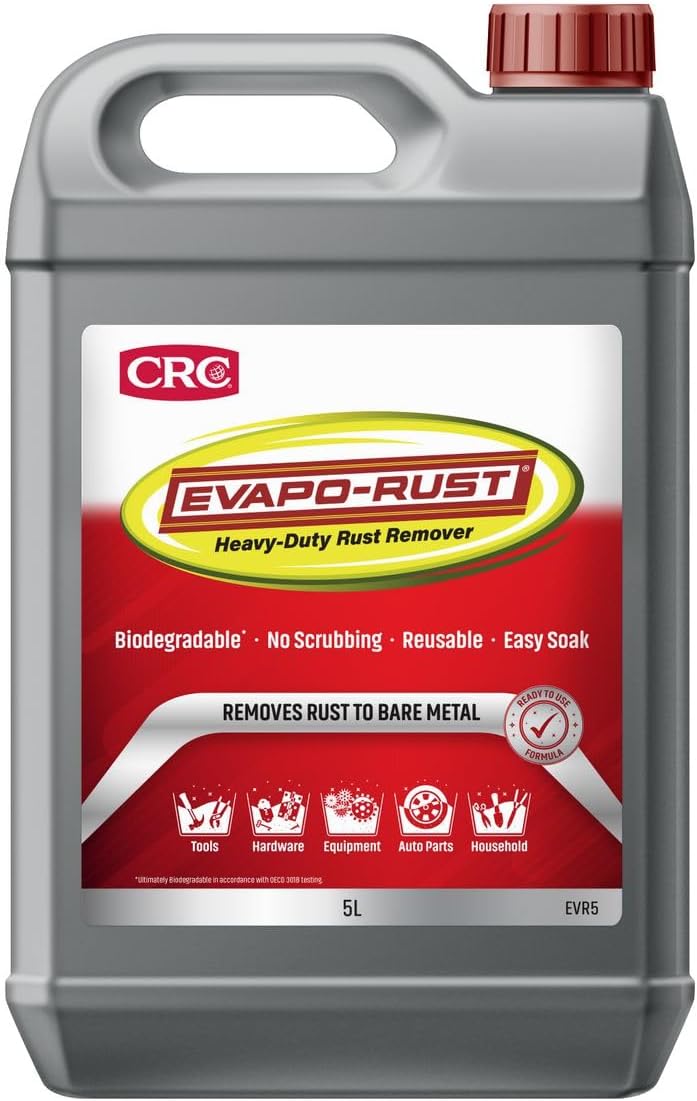 CRC Evapo-Rust Ready to Use Rust Remover 5 Liter : Amazon.com.au ...