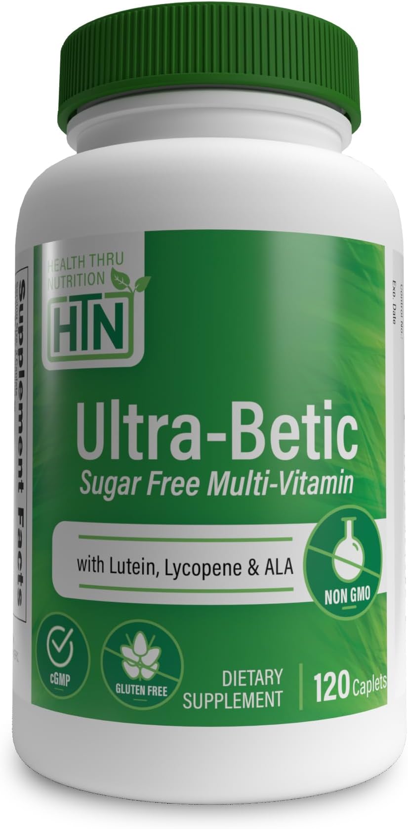 Amazon.com: Health Thru Nutrition Ultra-Betic Multivitamin 120 Count ...