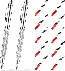 Amazon.com: Wolfride 2Pcs Tungsten Carbide Scriber with Magnet, Etching ...