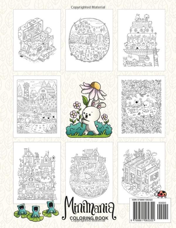 Snapklik.com : Minimania Volume 1 - Coloring Book