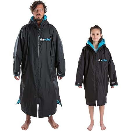 Dryrobe Advance LONG SLEEVE Change Robe - Stay Warm and Dry - Windproof ...