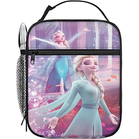 Amazon.com: Disney Frozen 2 Elsa Anna Girls Kids Soft Insulated Flip ...
