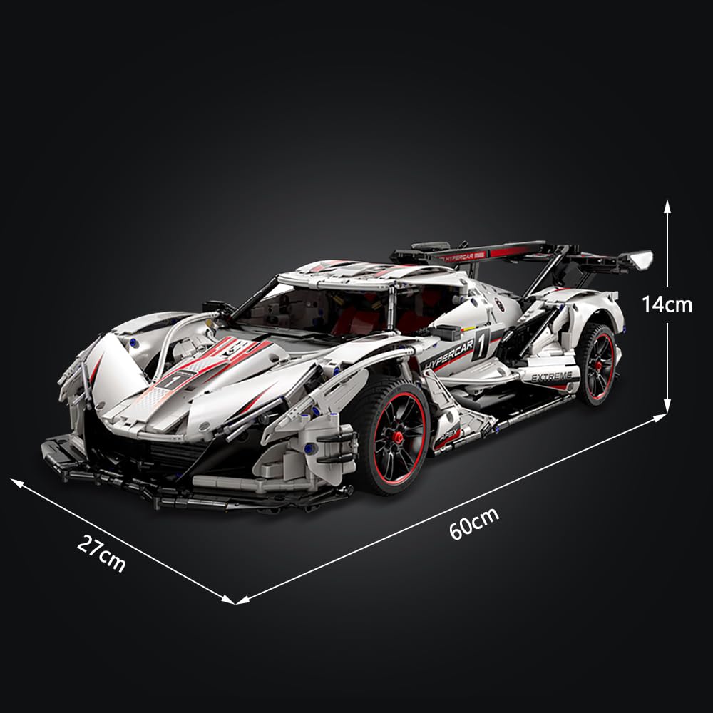 MISINI Apollo IE Super Car Building Kit,4449/pcs MOC Building Blocks ...