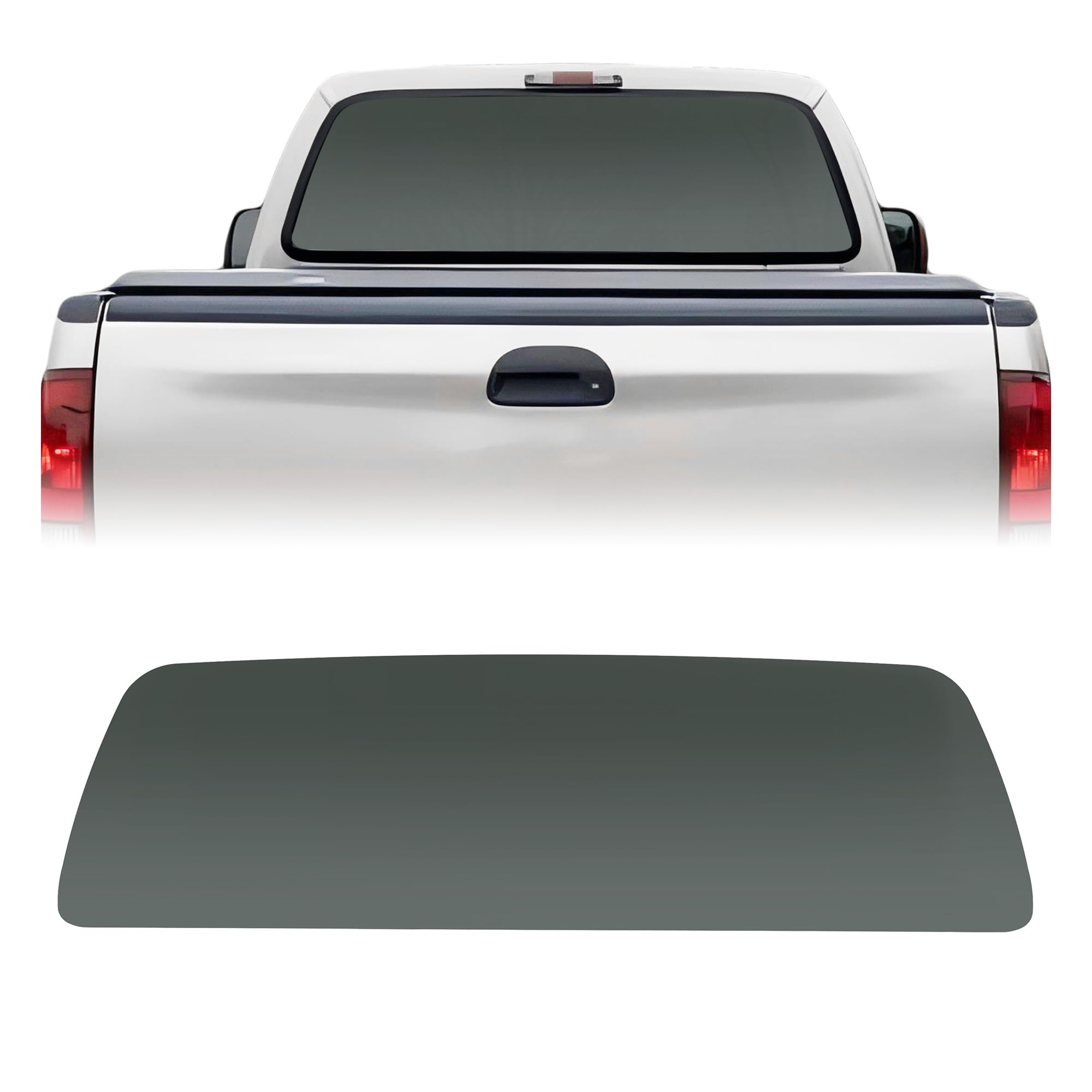 Privacy Stationary Back Glass Rear Window For Ford F250 F350...