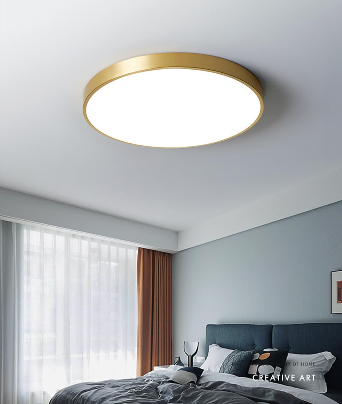 60 Round Light Fixtures Edit Basic 60 Semi Flush Ceiling Light White