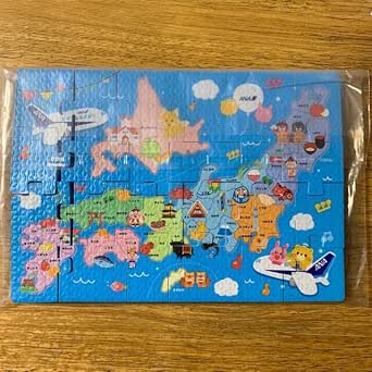 Amazon.co.jp: ANA Original Japan Map Puzzle : Toys & Games
