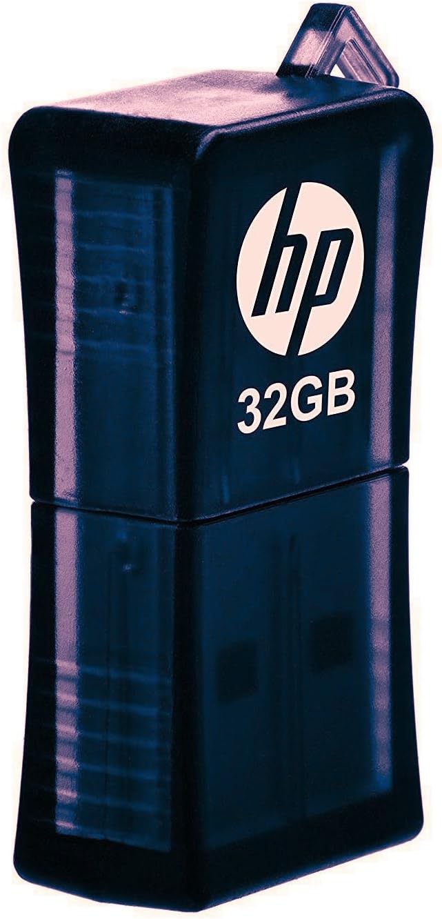 Amazon.com: HP v165w 32GB USB 2.0 Flash Drive - Blue - P-FD32GHP165-GE ...