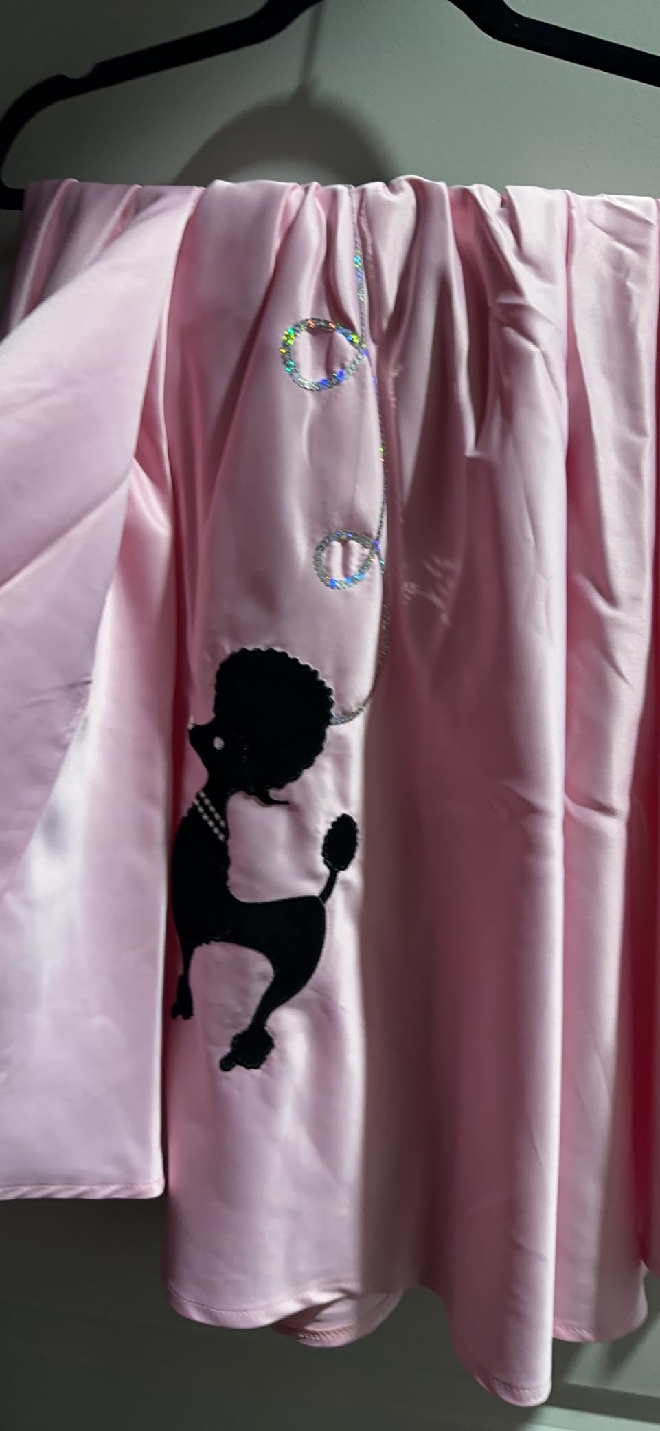 Amazon.com: Leadtex Women Sock Hop Costume 1950s Poodle Skirt with Scarf,Glasses,Socks,Adult 4 ...