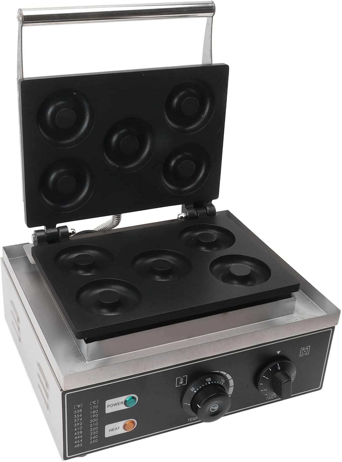 Amazon.com: Commercial Donut Machine NonStick Double Sided Heating ...