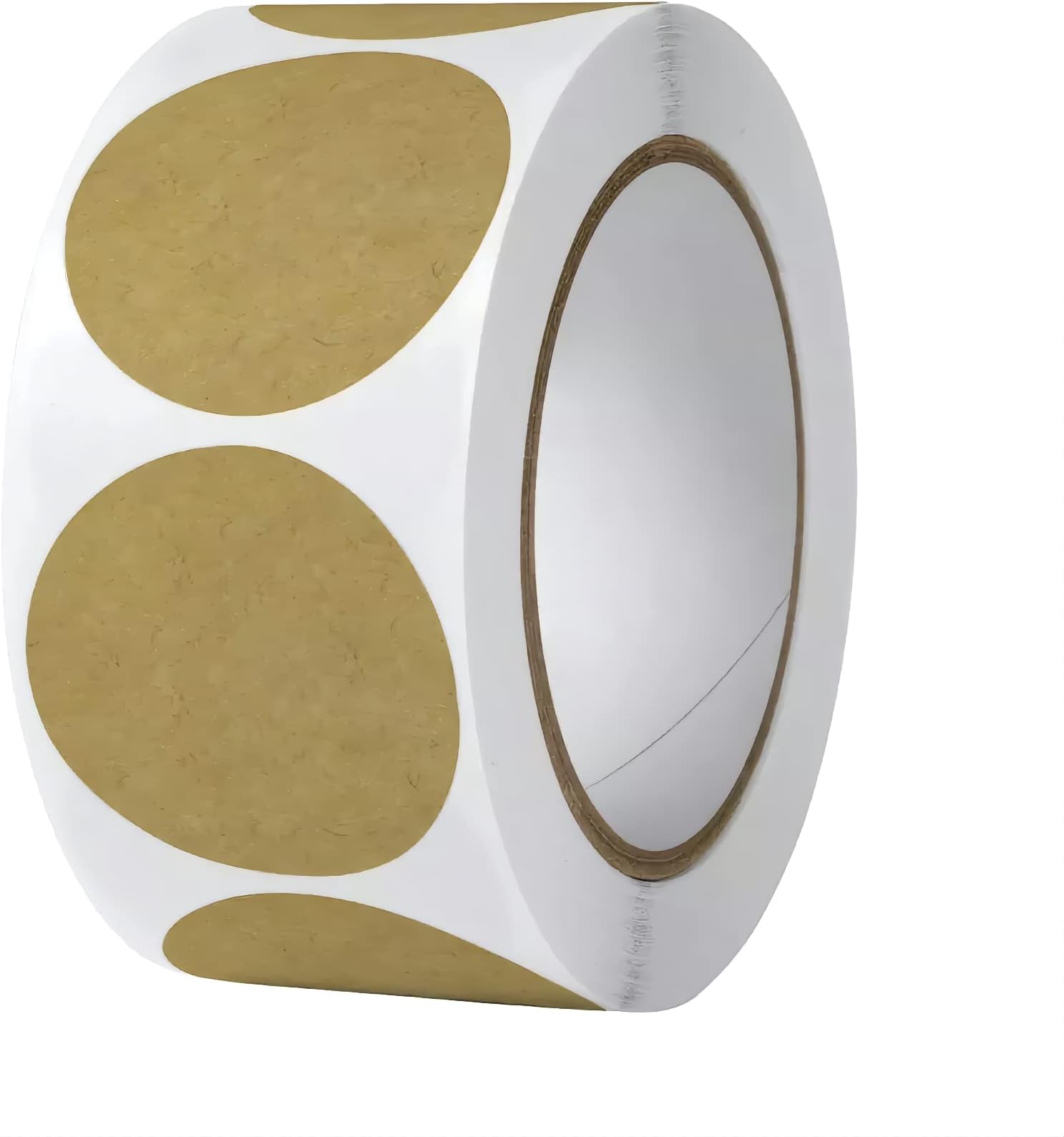 Camp Galaxy 2x3 Inch Natural Brown Kraft Stickers (Roll of 350 ...