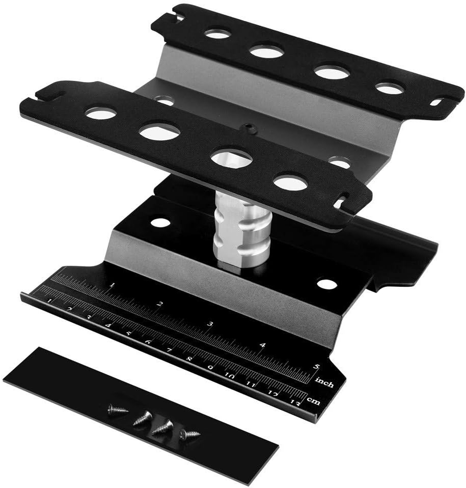 Amazon.com: RC Car Work Stand Aluminum Repair Workstation 360 Degree ...