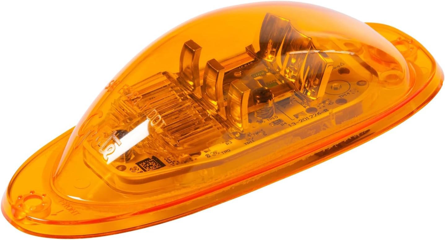 Amazon.com: Grote 54233 SuperNova Oval LED Side Turn Marker Lights ...