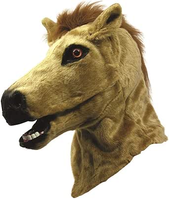 Amazon.com: Forum Novelties Horse Moving Jaw Adult Costume Mask ...