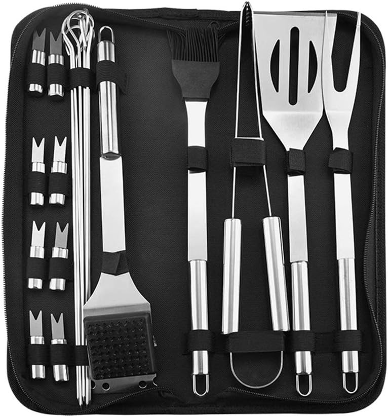 Amazon.com : YIDATA 20PCS BBQ Grill Tools Set, Professional Stainless ...